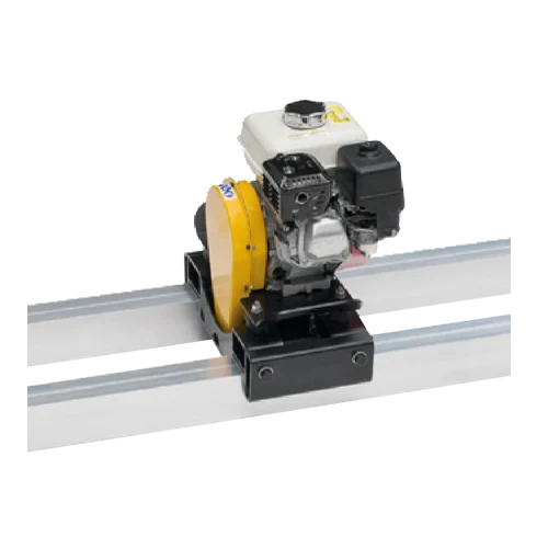 Double-beam vibrating motor screed QG