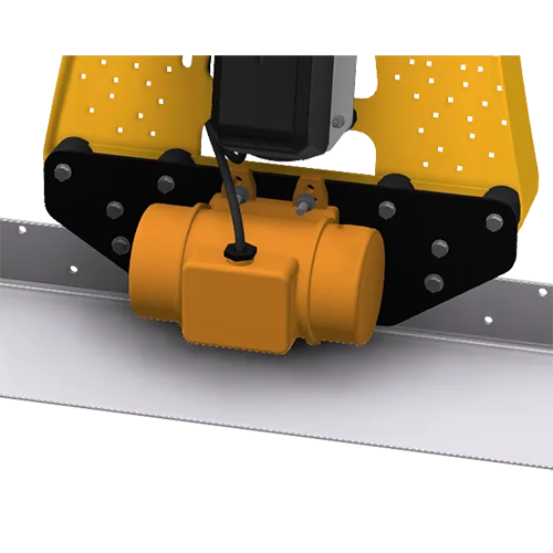 Light Battery-Powered Vibrating Motor Screed TORNADO E-BATT